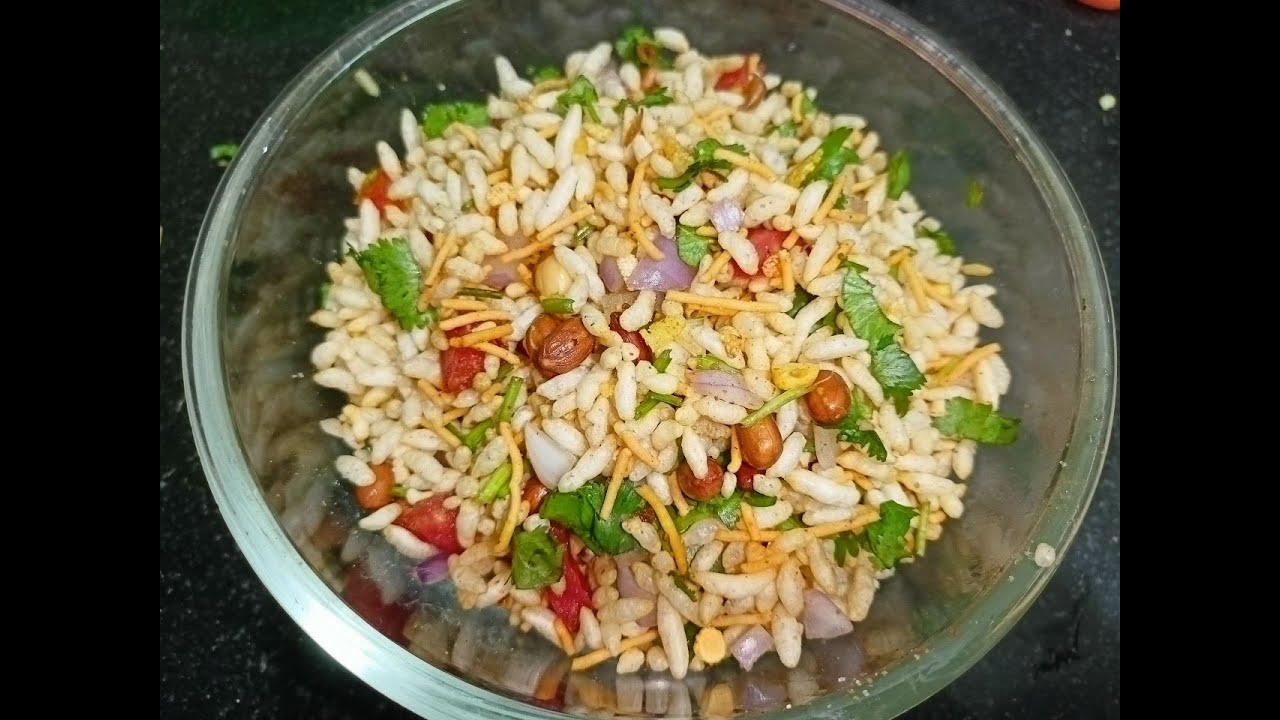 bhel puri recipe, mumbai street style bhel puri, பேல் பூரி,भेल पुरी ...