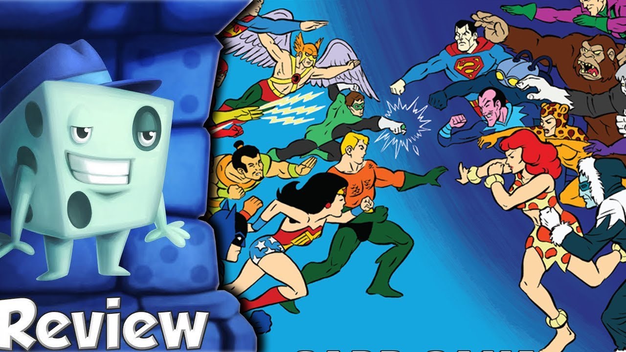 Challenge of the Superfriends Card Game Review - with Tom Vasel - YouTube