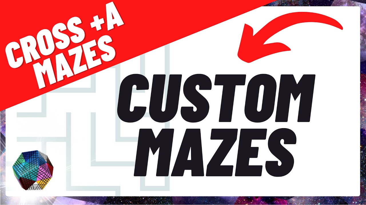 CROSS PLUS A MAZE GENERATION TUTORIAL - YouTube
