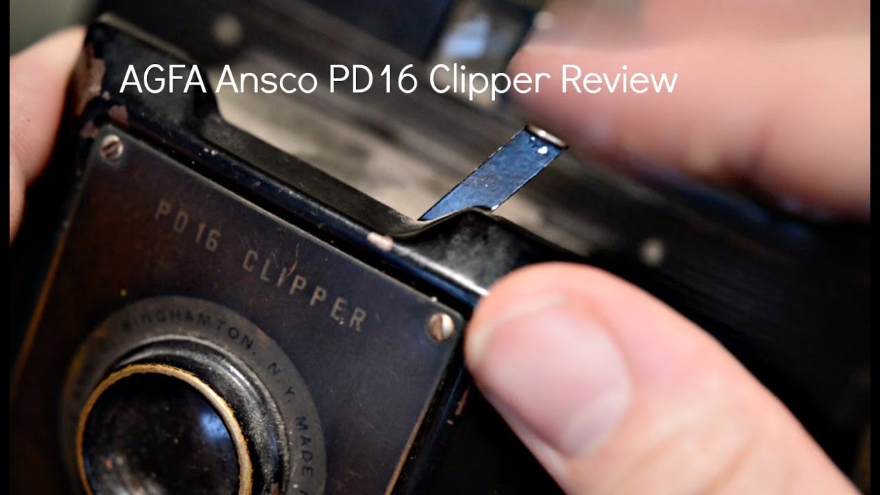 Ansco PD16 Clipper:Vintage Film Camera Collection - YouTube