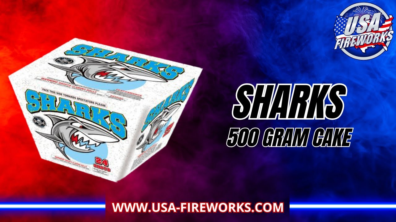 Sharks | USA Fireworks 🦈 Unleash a Ferocious Firework Frenzy! - YouTube