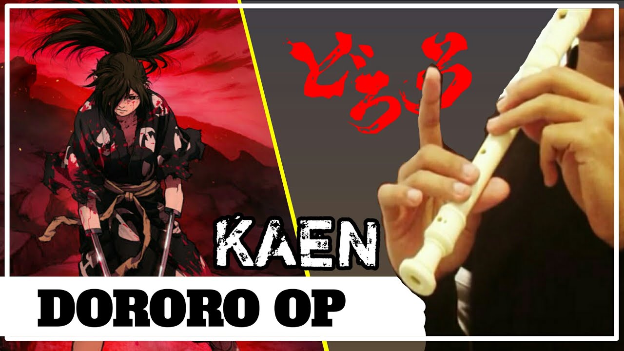 DORORO OP Recorder Cover - Dororo Opening Kaen Cover I Dororo Flute I ...
