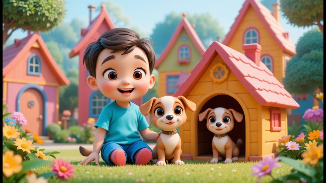 This Little Dog Lives Alone Rhyme Song | Popular Nursery Rhyme ...