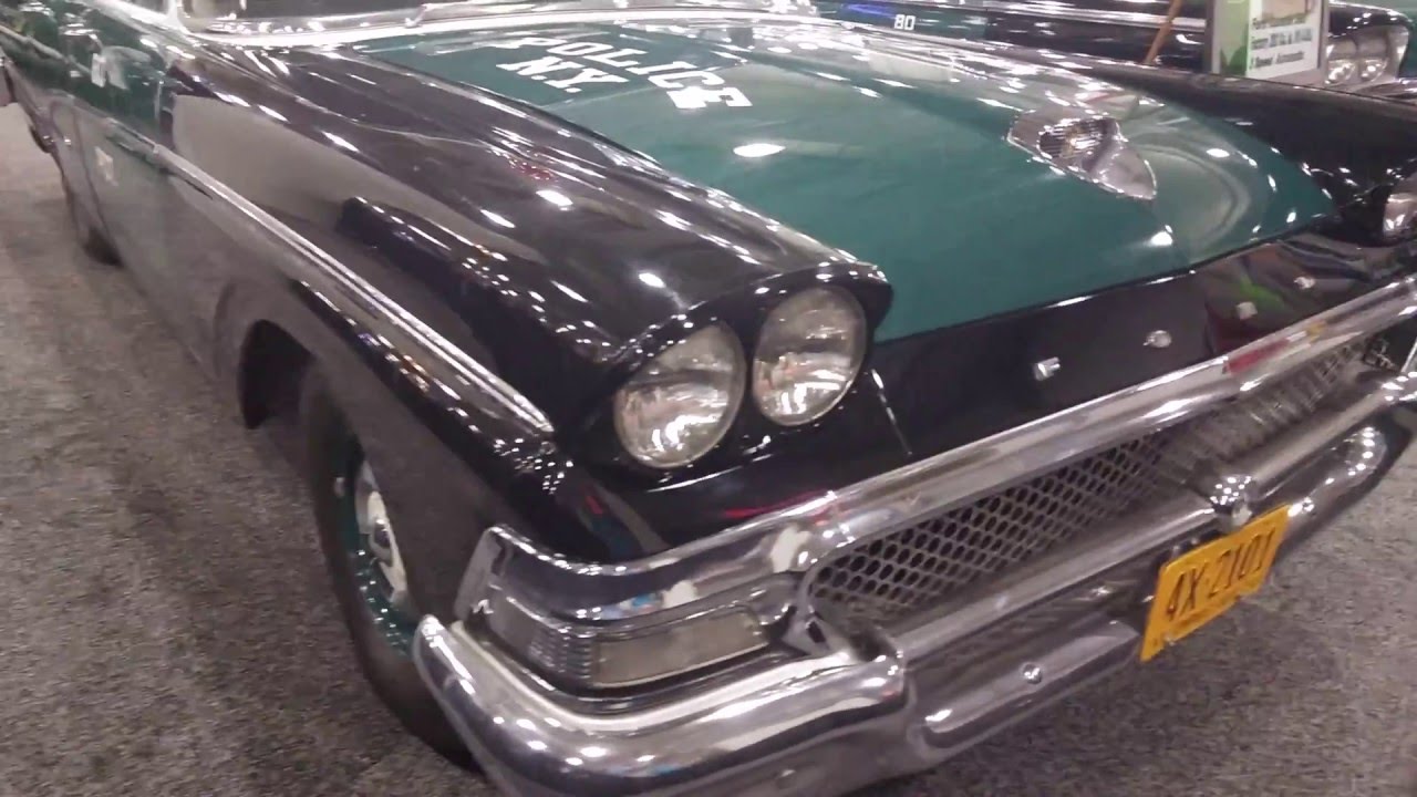1958 Ford Custom 300 by the New York Police Department - YouTube