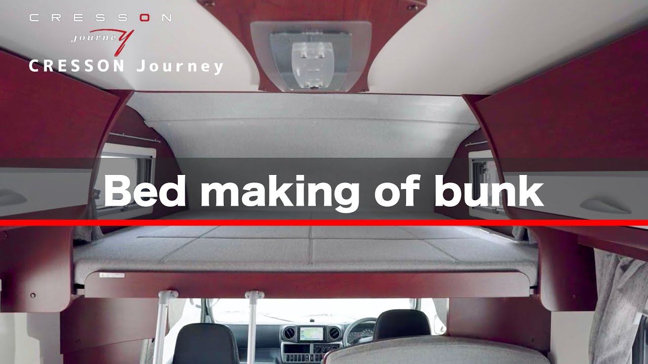 Bed making of bunk - YouTube