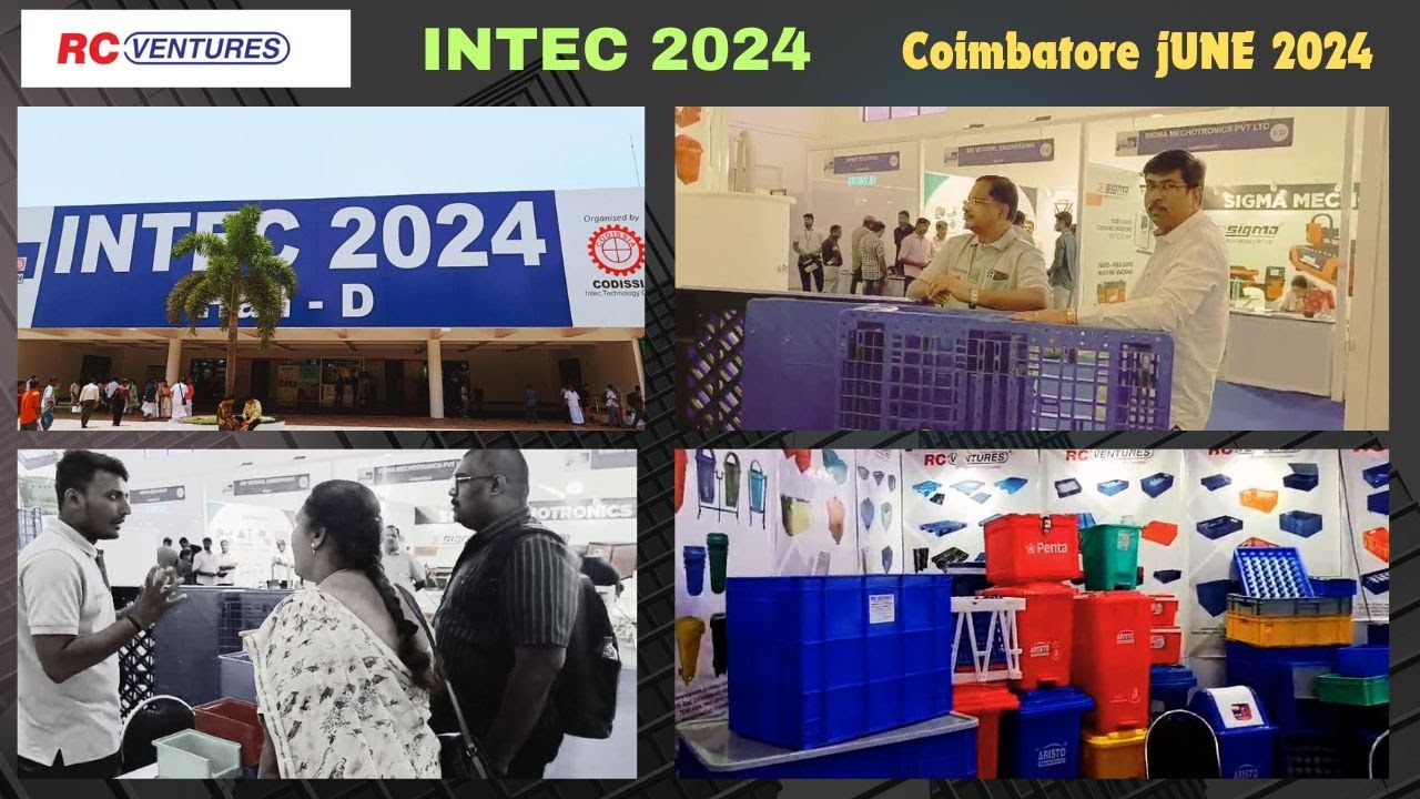 Our RC Ventures Team at INTEC 2024 Coimbatore | CODISSIA Trade Fair Complex | 06 Jun -10 June ...