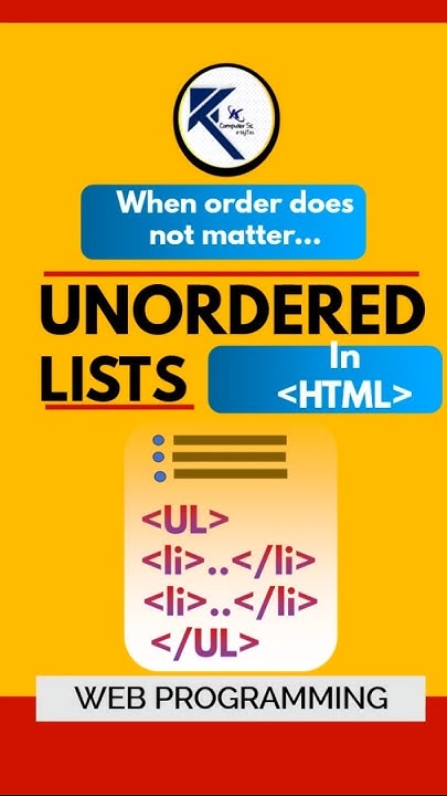 Unordered List in HTML #shorts #htmlcss - YouTube