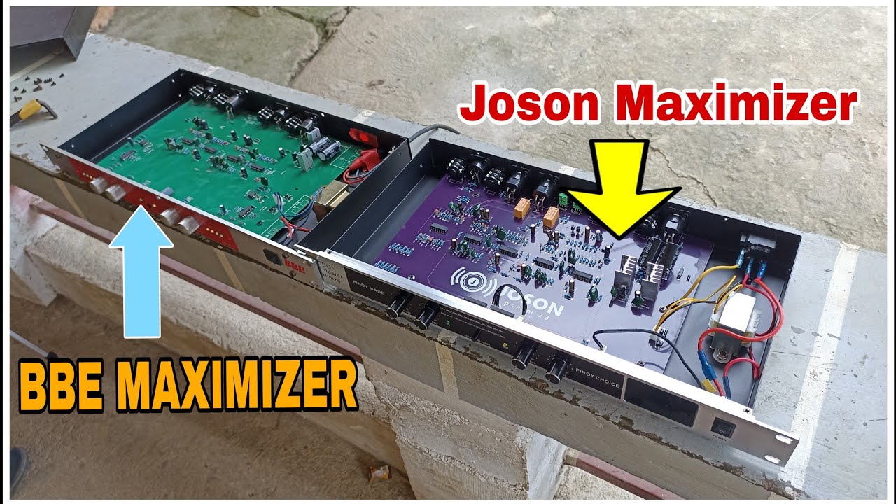 Joson Low Master Maximizer Vs BBE maximizer - YouTube