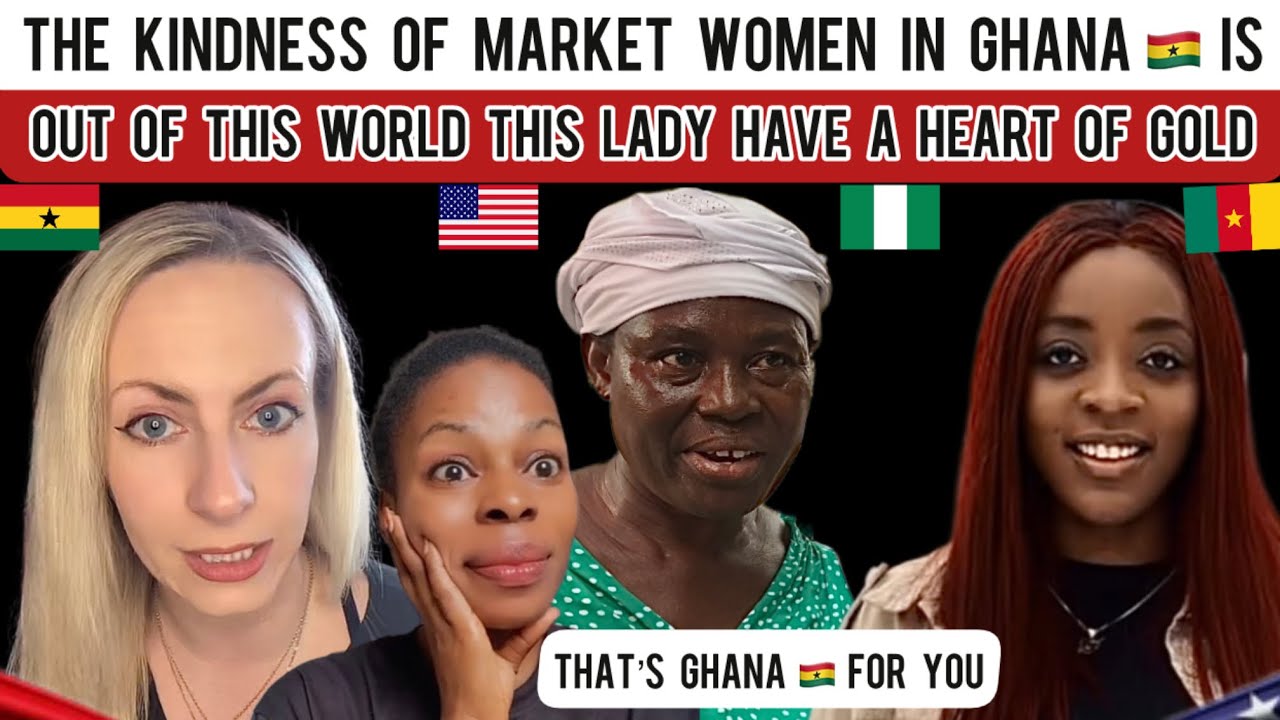 The Kindness Of Market Women In Ghana🇬🇭 Is Out Of This World This Lady ...