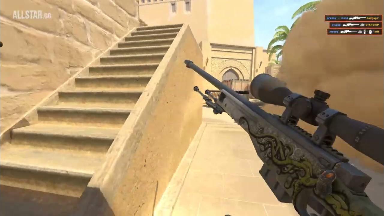 AWP Wallbangs on Mirage Madness - YouTube