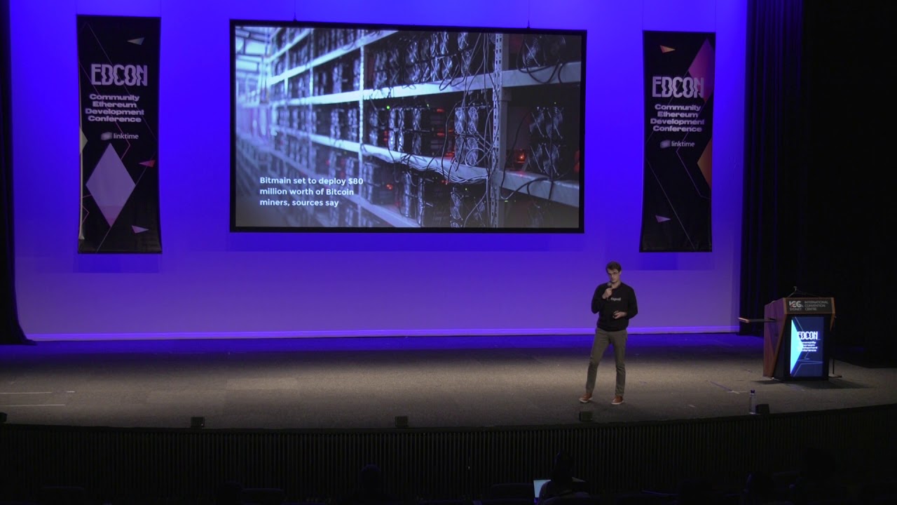 EDCON 2019--Edward Evenson (Head of Growth at F2Pool) - YouTube