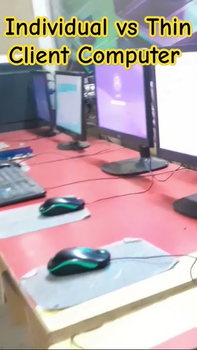 Individual vs Thin Client Computer #computereducaion #computer #thinclient #computernetwork # ...