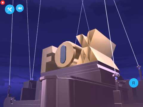 [Blocksworld HD] Fox Broadcasting Company Logo (w/ 20th Century Fox Fanfare)