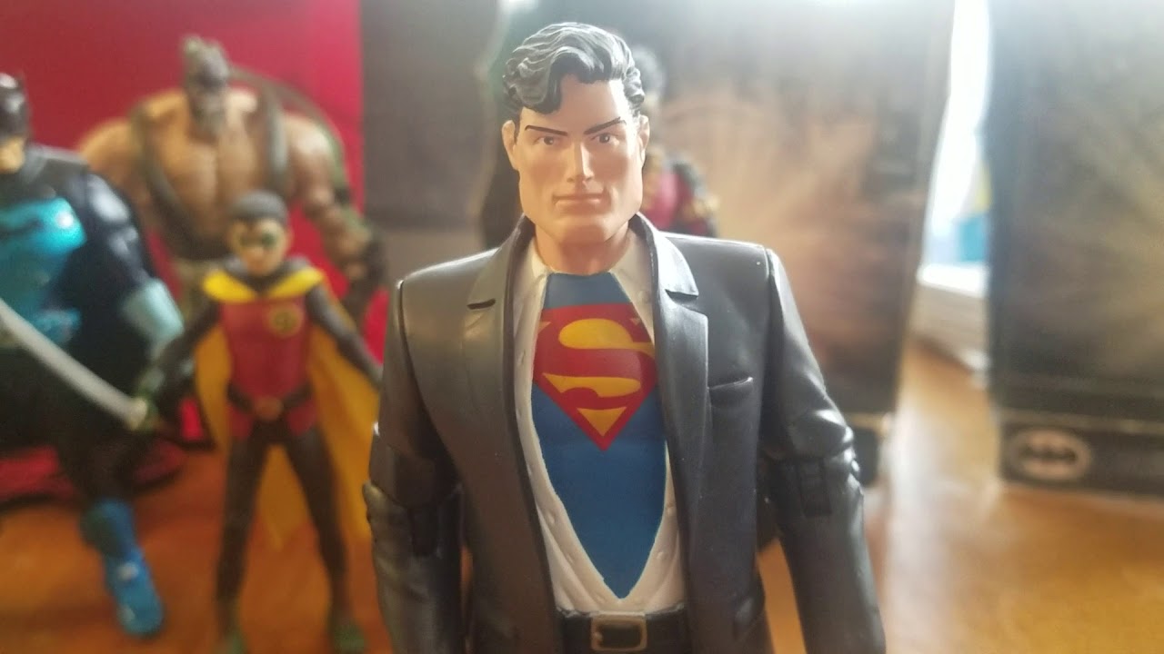 Dc direct secret files unmasked Clark Kent superman action figure ...