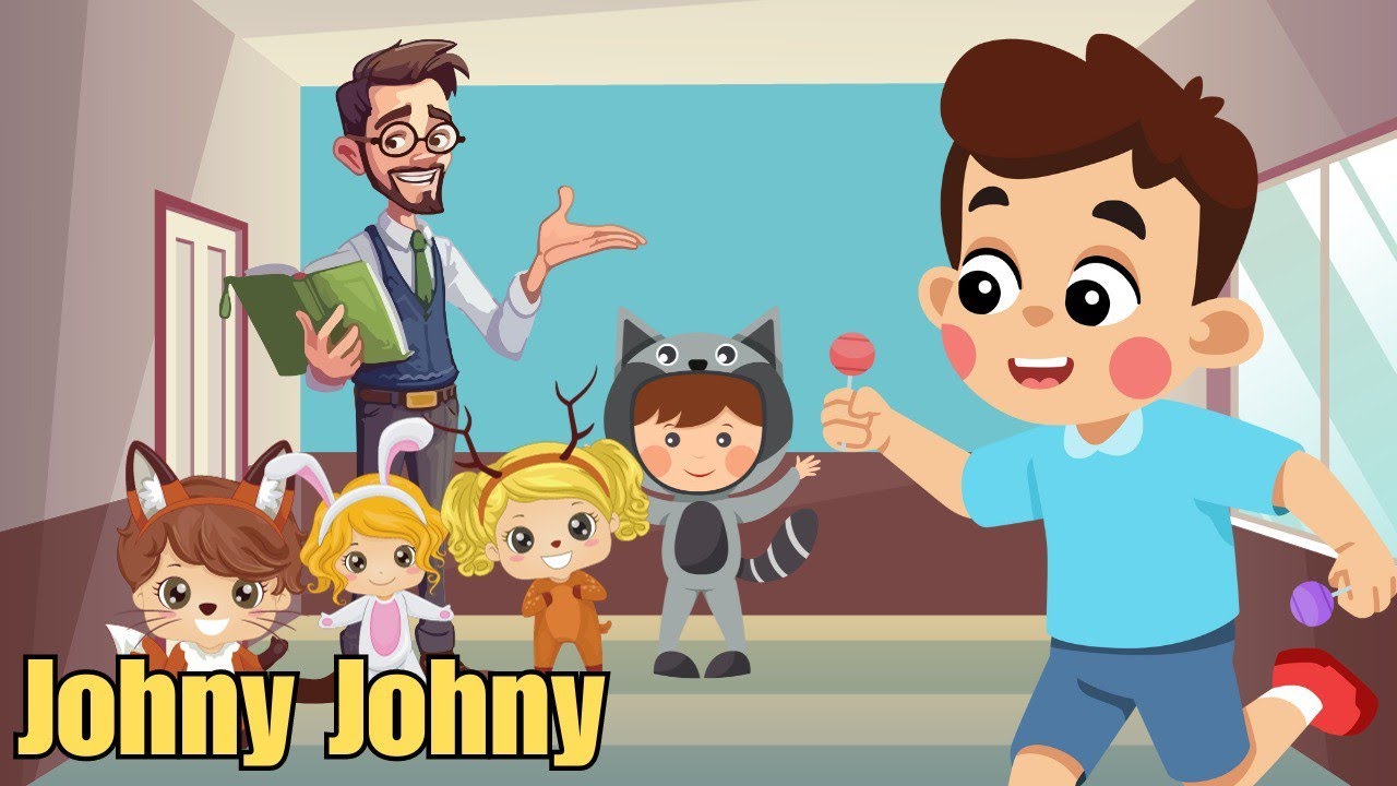 Johny, Johny, Yes Papa Nursery Rhyme | 3D Animation Rhymes | Let us ...