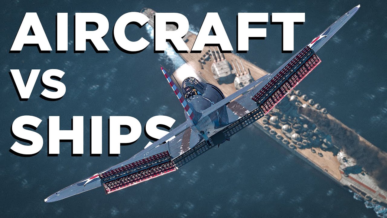 Aircraft VS Ships - YouTube