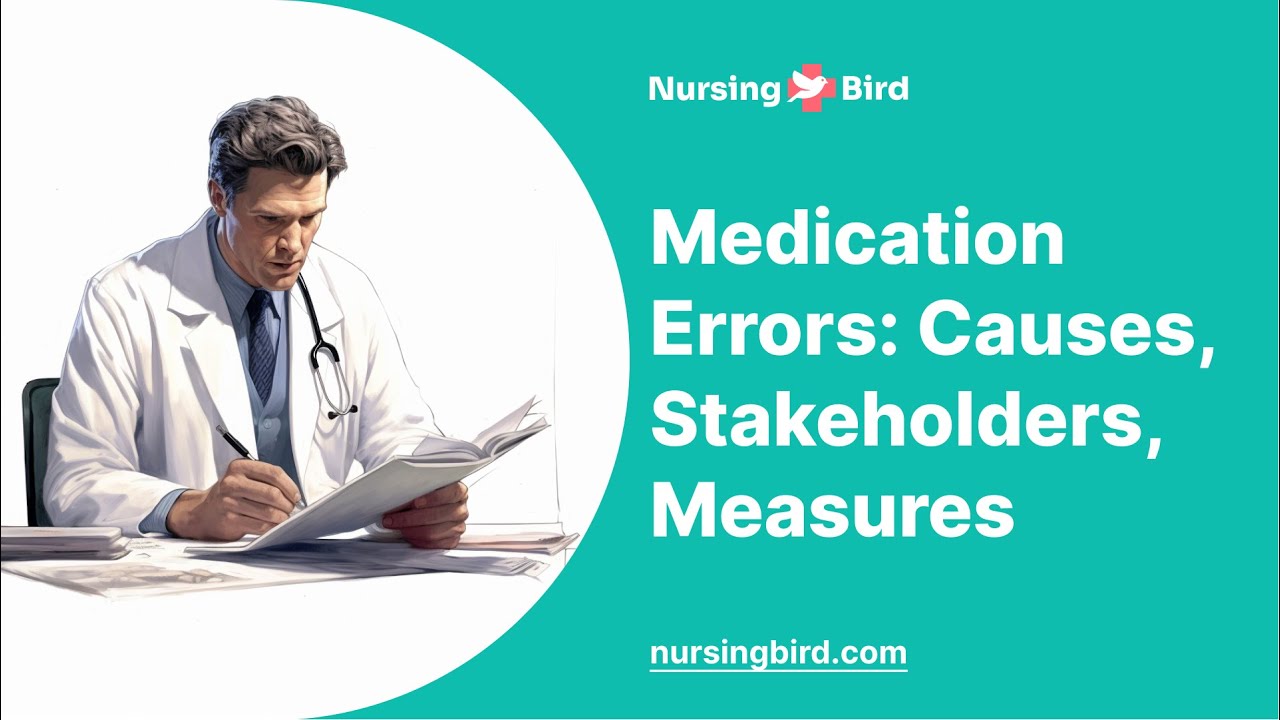 Medication Errors: Causes, Stakeholders, Measures - Essay Example - YouTube