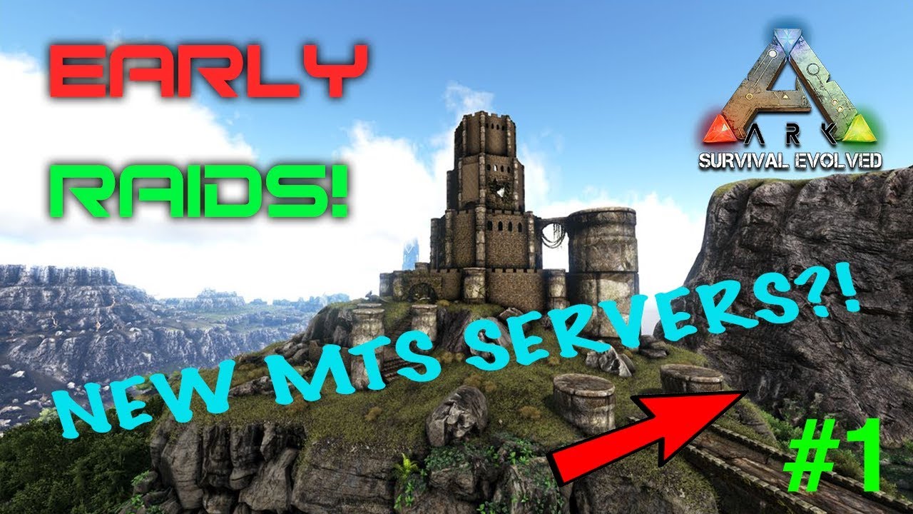 MTS SERVERS Ep.1 | DAY 1 RAIDING BASES | UNOFFICIAL RAGNAROK (Ark ...