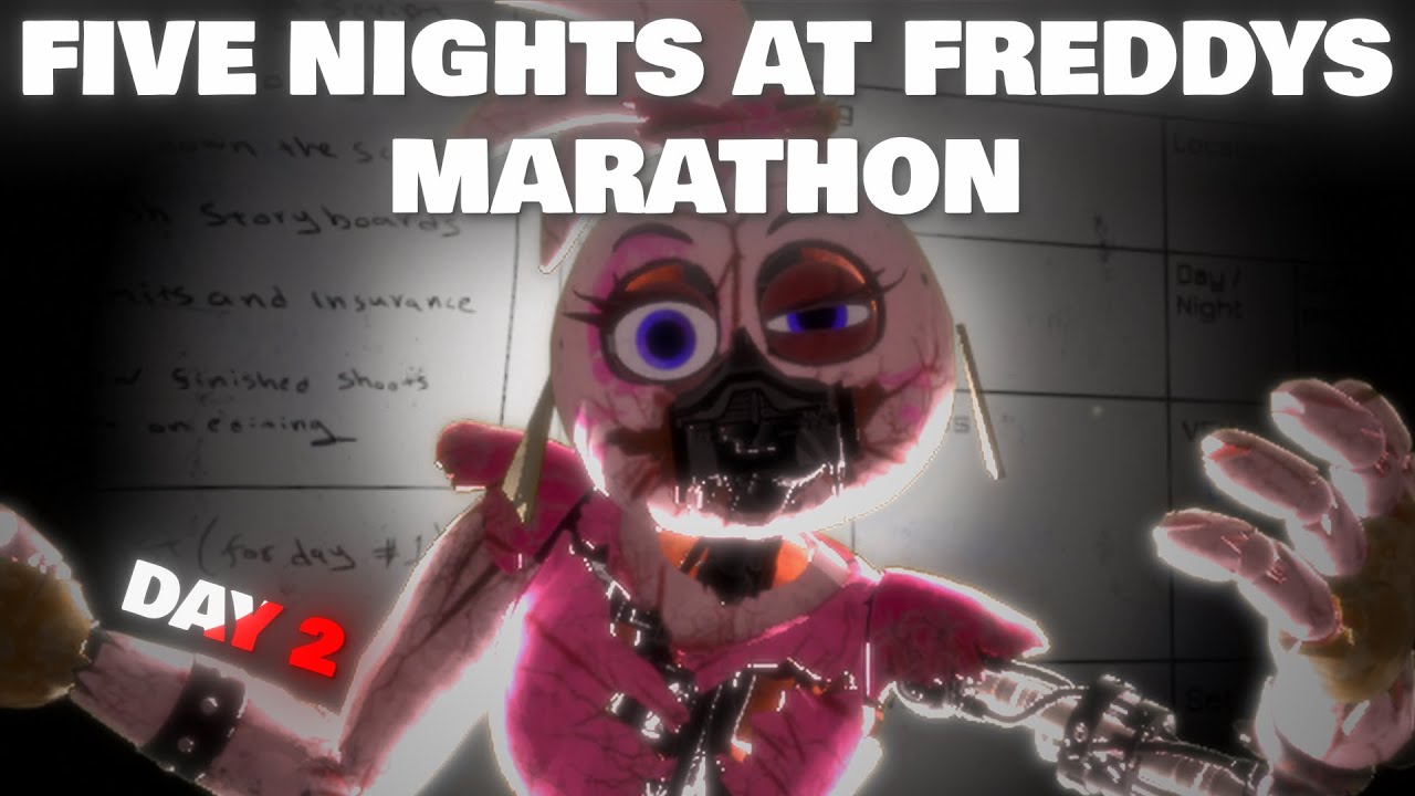 Playing ALL FNAF Games for the FIRST TIME LIVE! - YouTube