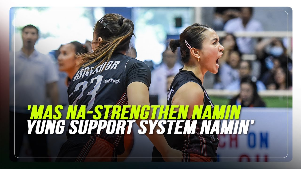 Aby Maraño talks about win vs. Creamline, fans in Santa Rosa | ABS CBN ...