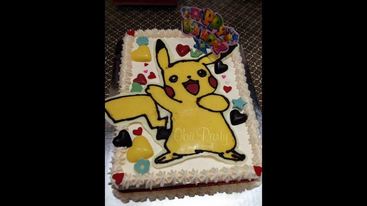 Pikachu Chocolate Transfer - YouTube