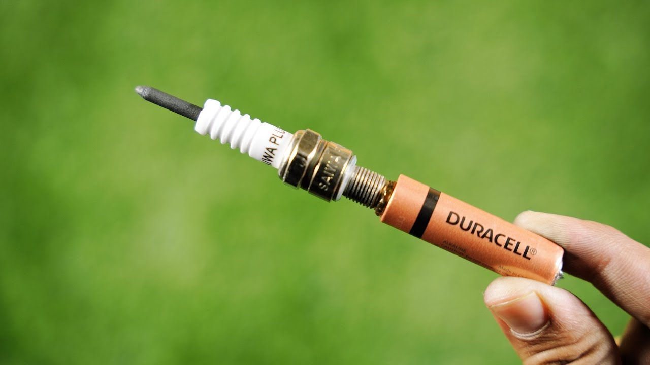 How To Make A Simple Welding Machine from SPARK PLUG at home! - YouTube