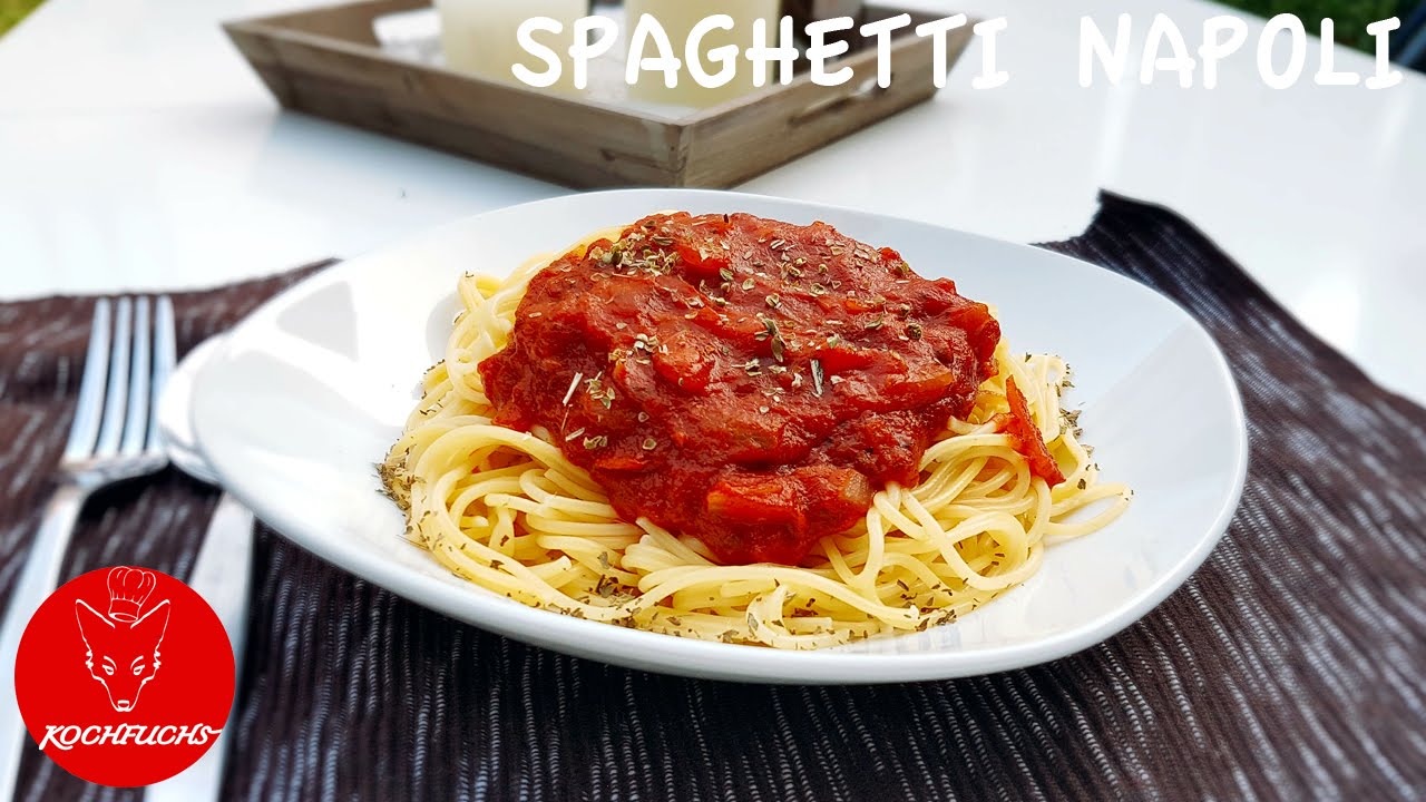 Spaghetti Napoli für 0,35€ I KOCHFUCHS - YouTube