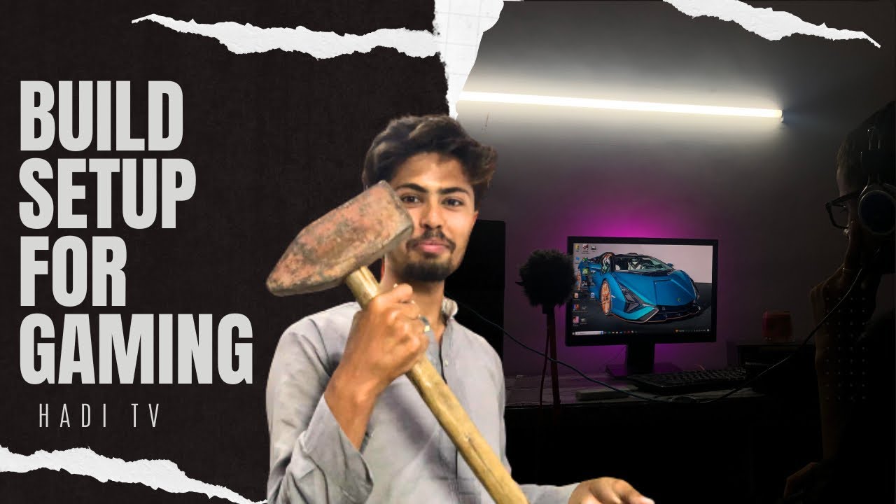 I build a simple & cheap setup for gaming 😍 - YouTube