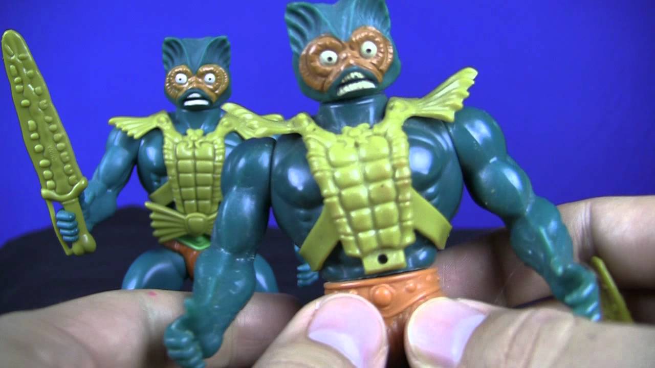 Mer-Man Review Masters of the Universe Action Figure 1982 MOTU - YouTube