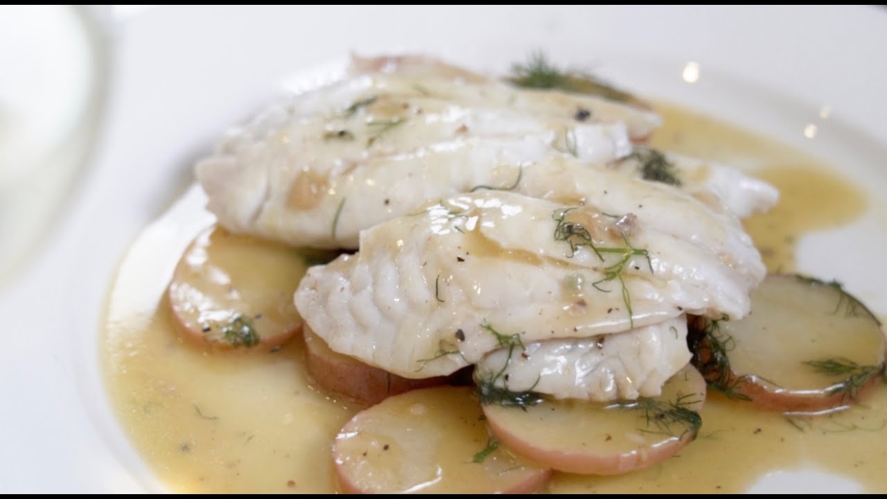SNAPPER in the GREEK MANNER with lemon, potatoes & dill - YouTube