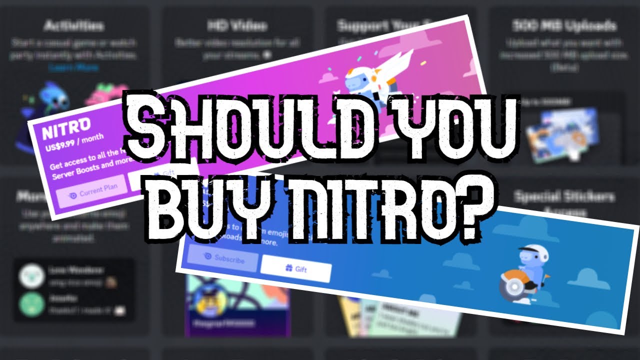 Should You Buy DISCORD NITRO? - YouTube