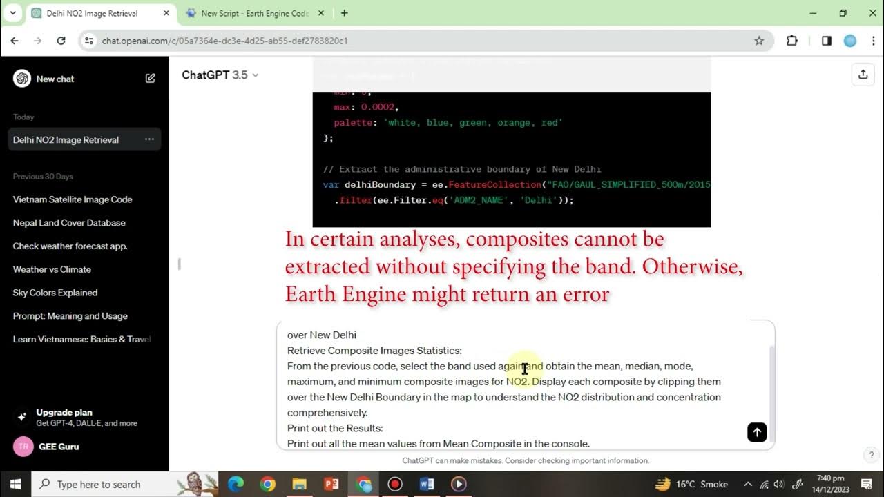 SATGPT M3 E2 Utilizing ChatGPT for image classification and object detection tasks - YouTube