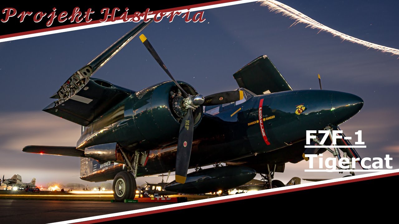Oryginalny Tomcat, F7F-1 Tigercat - Projekt Historia #23 - YouTube