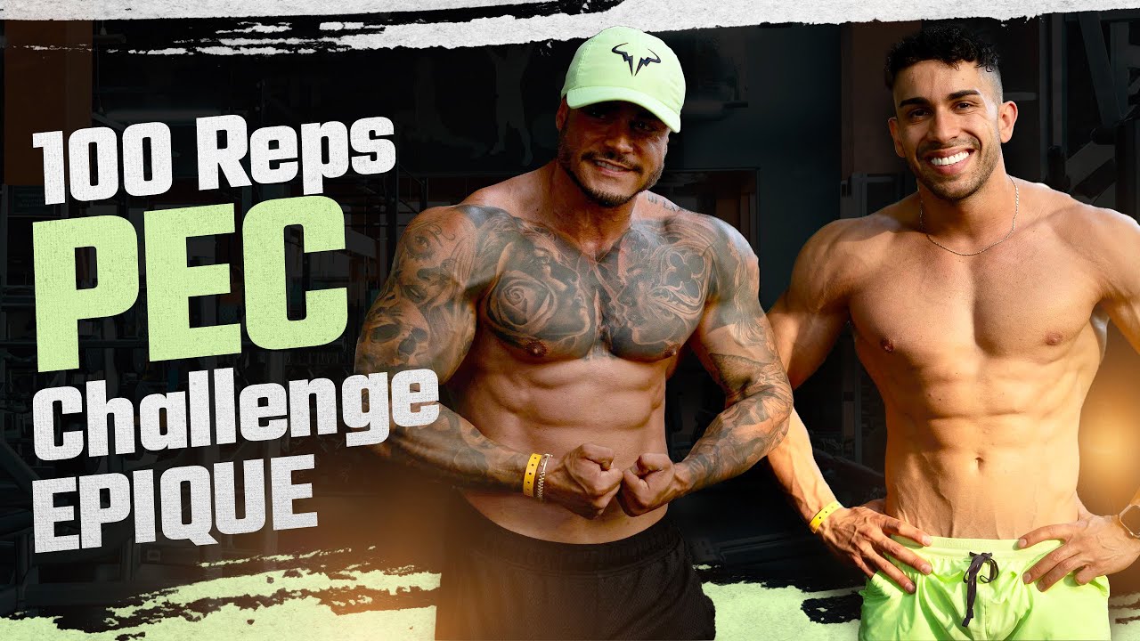 100 Reps Pecs Challenge Épique - YouTube
