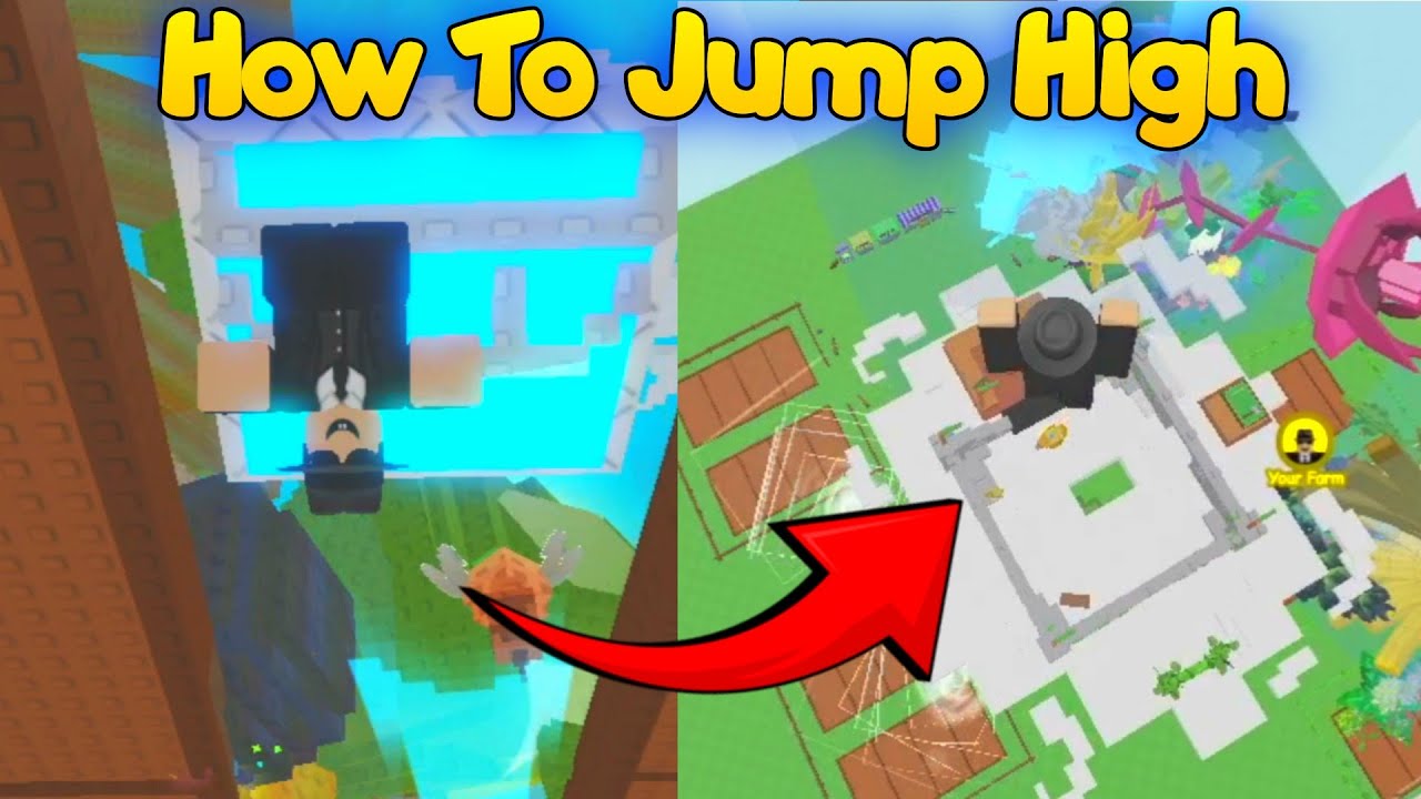 How To Jump Very High In Grow A Garden - YouTube