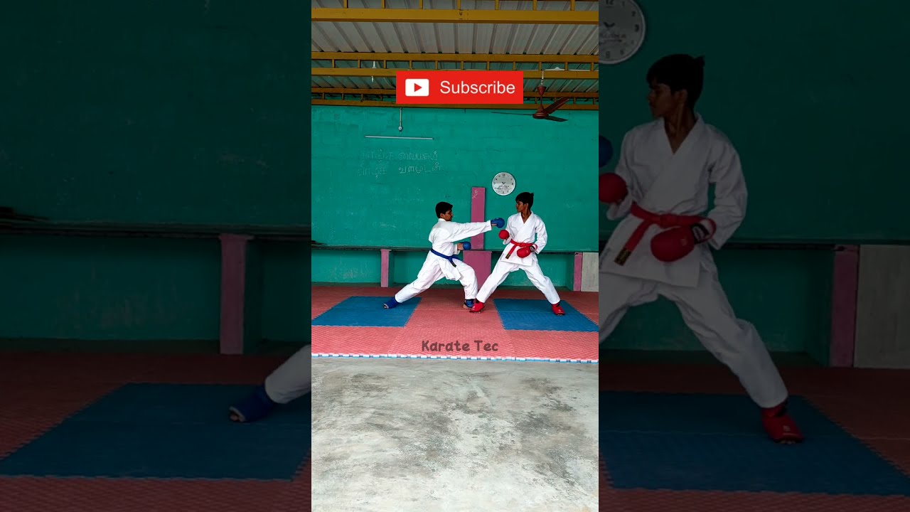 Karate kumite training |Karate Tec| - YouTube