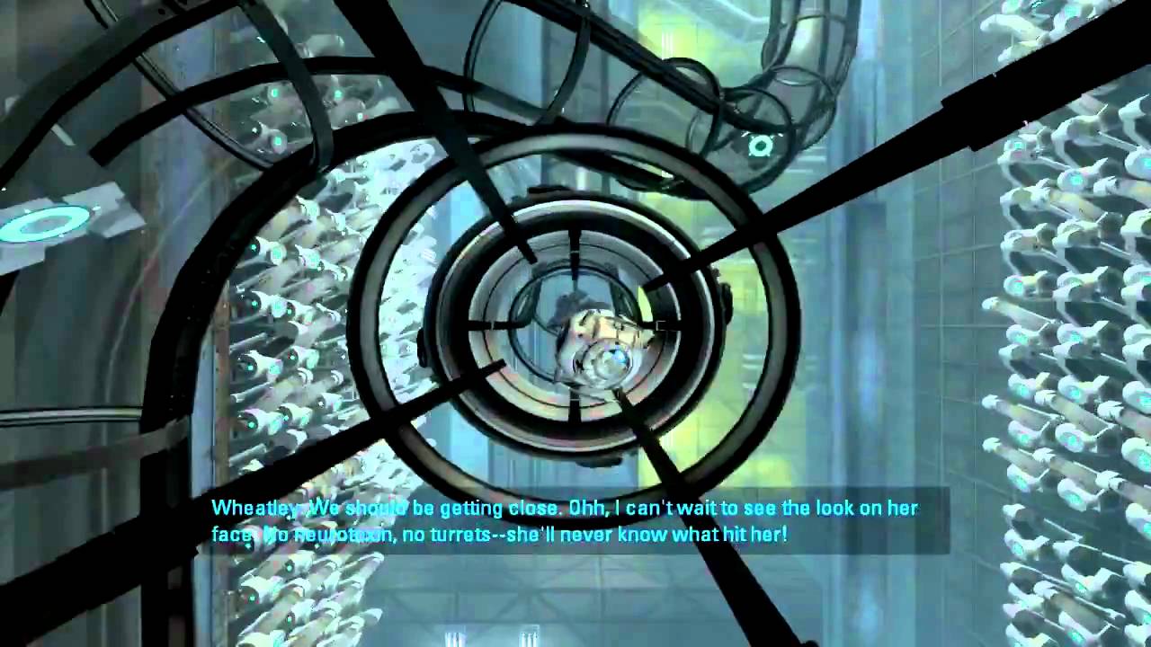 Portal 2 - Chapter 5 The Escape - The Way to GLaDOS - YouTube