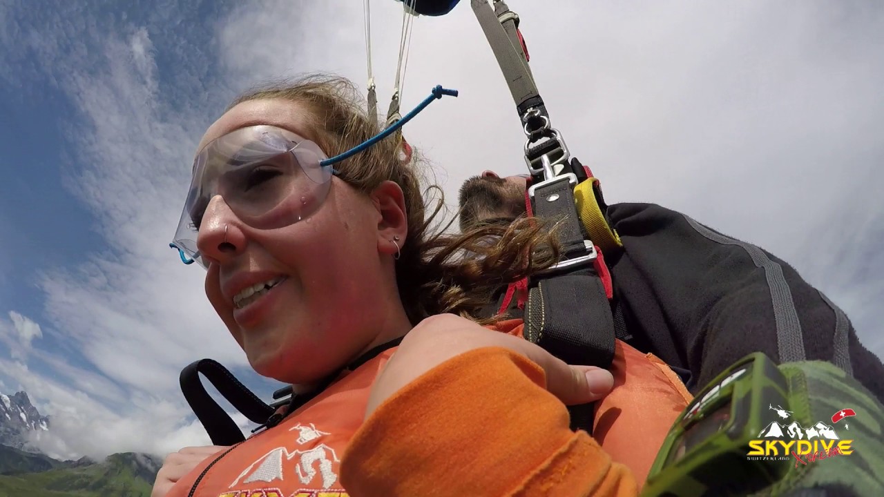 Tandem skydive of Emma Doolan - YouTube