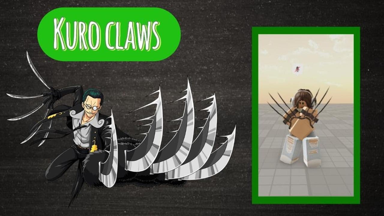 AUT/ Como obiter kuro claws / showcase 🟢⚔️ - YouTube