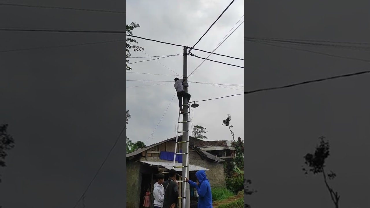 Pemasangan kabel fiber optik di ODP - YouTube