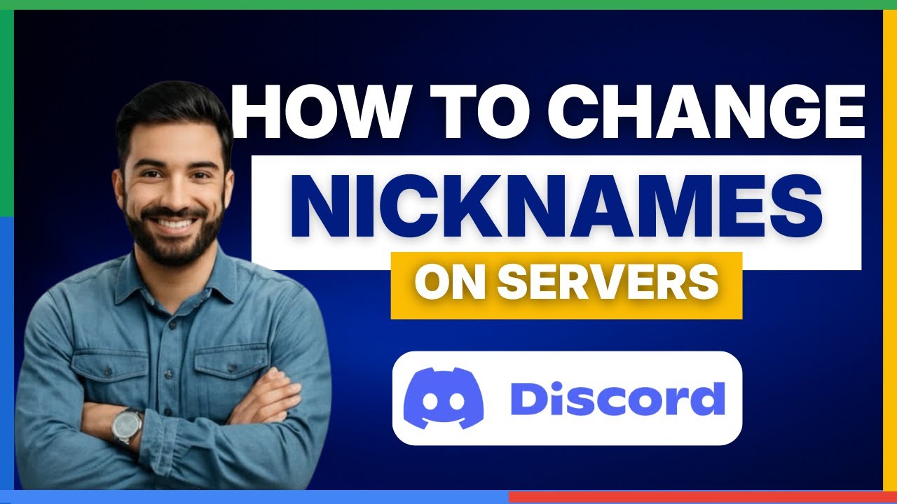 How to change nicknames on Discord servers [FULL GUIDE] - YouTube