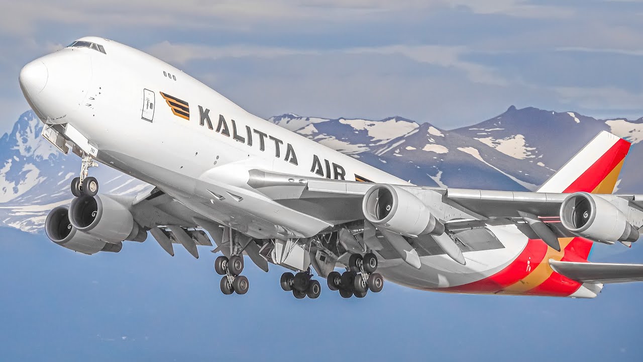 1 HR Watching Airplanes, Aircraft Identification | Plane Spotting ...