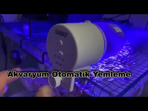 Akvaryum Otomatik Yemleme Makinası