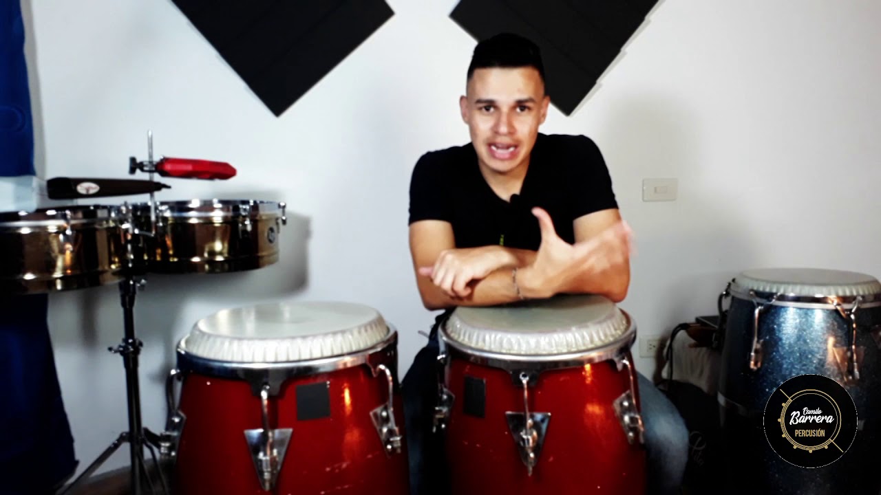 Ritmo de "Porro" en las Congas - YouTube