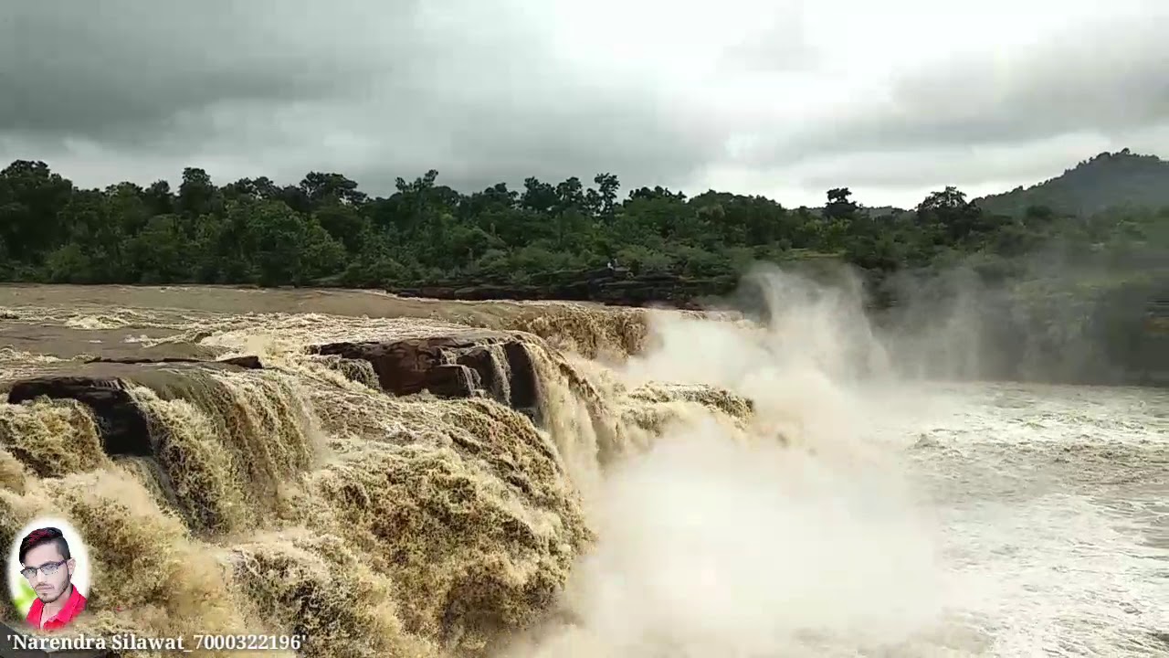 Waterfall Rahatgarh ____Song video Status _Editz by Narendra Silawat ...