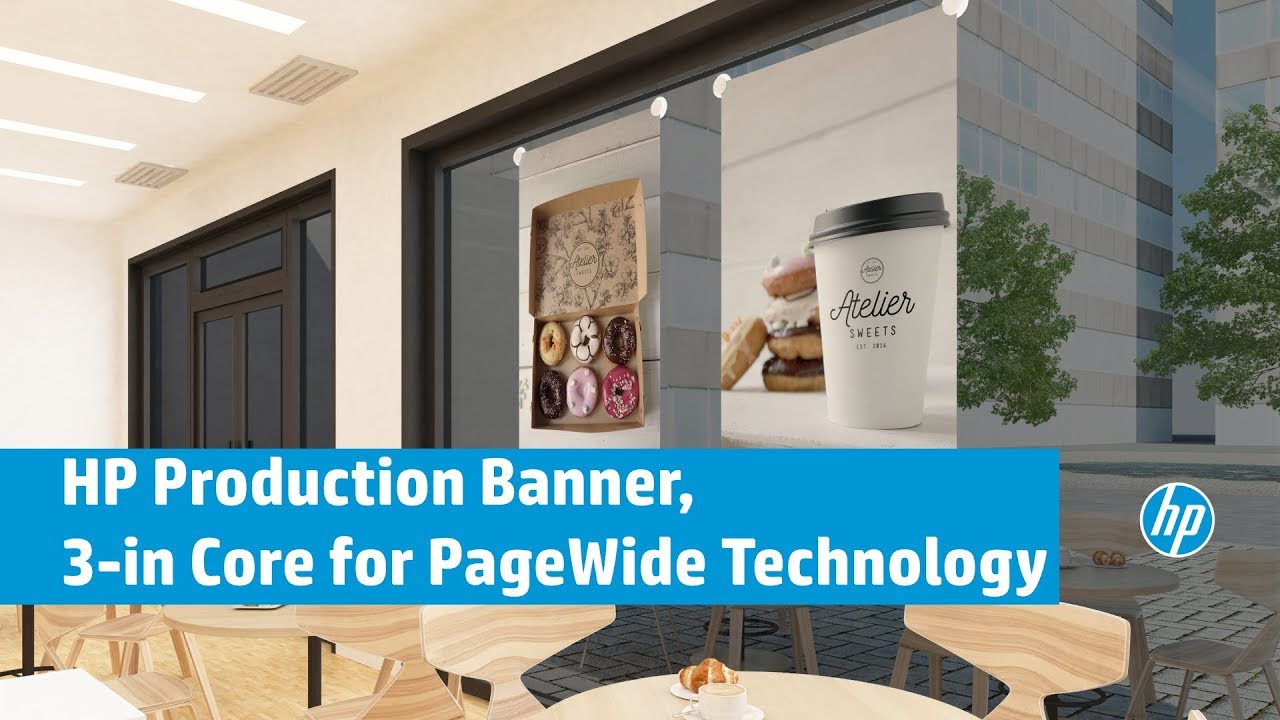 HP Production Banner for PageWide Technology - YouTube