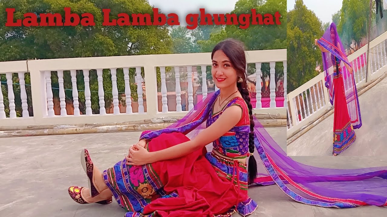 Lamba Lamba ghunghat | haryana song 🎵 | dance cover by Anshika pandey ...