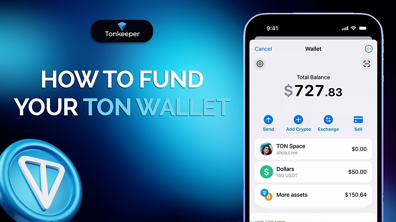 How to Deposit Toncoin $TON on Tonkeeper Wallet | Easy Step-by-Step ...