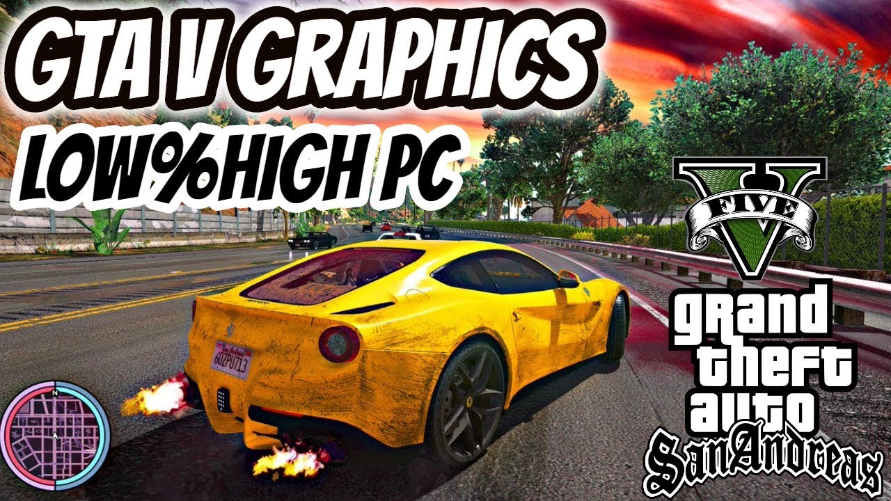 GTA SA - V Graphic & Ultimate San Andreas Low Pc Installation - YouTube