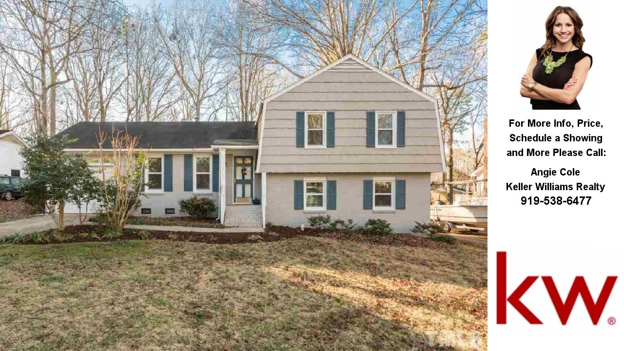 212 Woods Ream Drive, Raleigh, NC Presented by Angie Cole. - YouTube